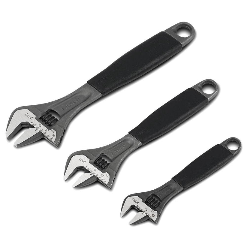 Bahco ADJUST 3-90 3pce Adjustable Wrench Set | Toolbarn