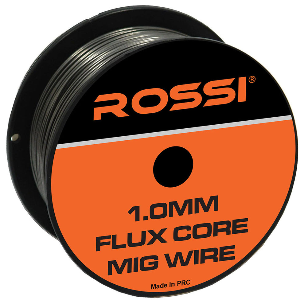 ROSSI 1.0mm 1kg Flux Core Gasless MIG Welding Wire, Self-Shielded, Exc ...