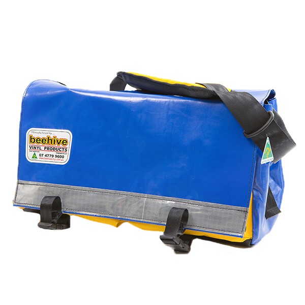 BEEHIVE DOUBLE BASE TOOLBAG Australian Made Water Resistant Tool Carri ...